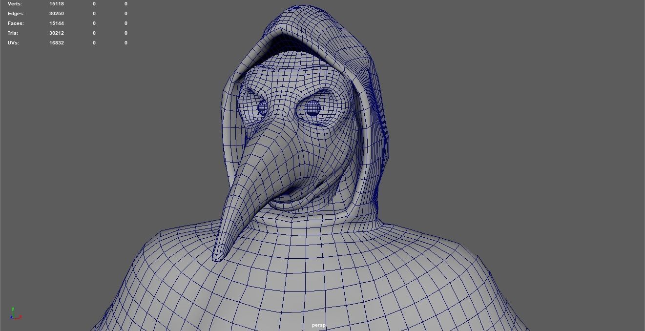 SCP 049 3D model | CGTrader
