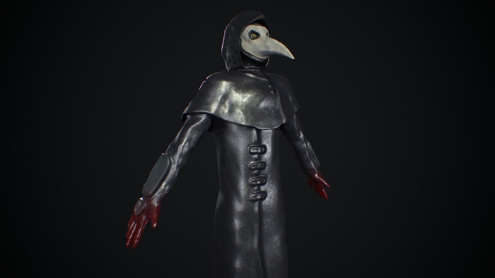 SCP 049 3D model | CGTrader