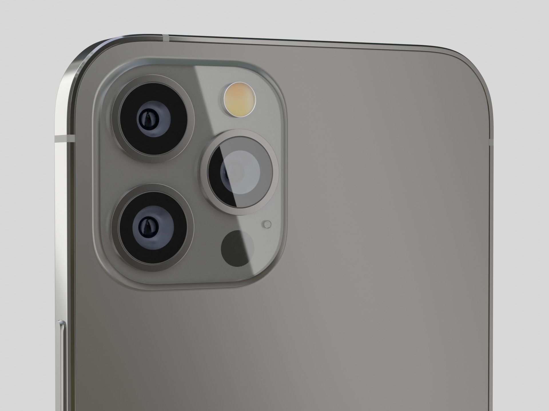iPhone 12 pro max graphite 3D model | CGTrader