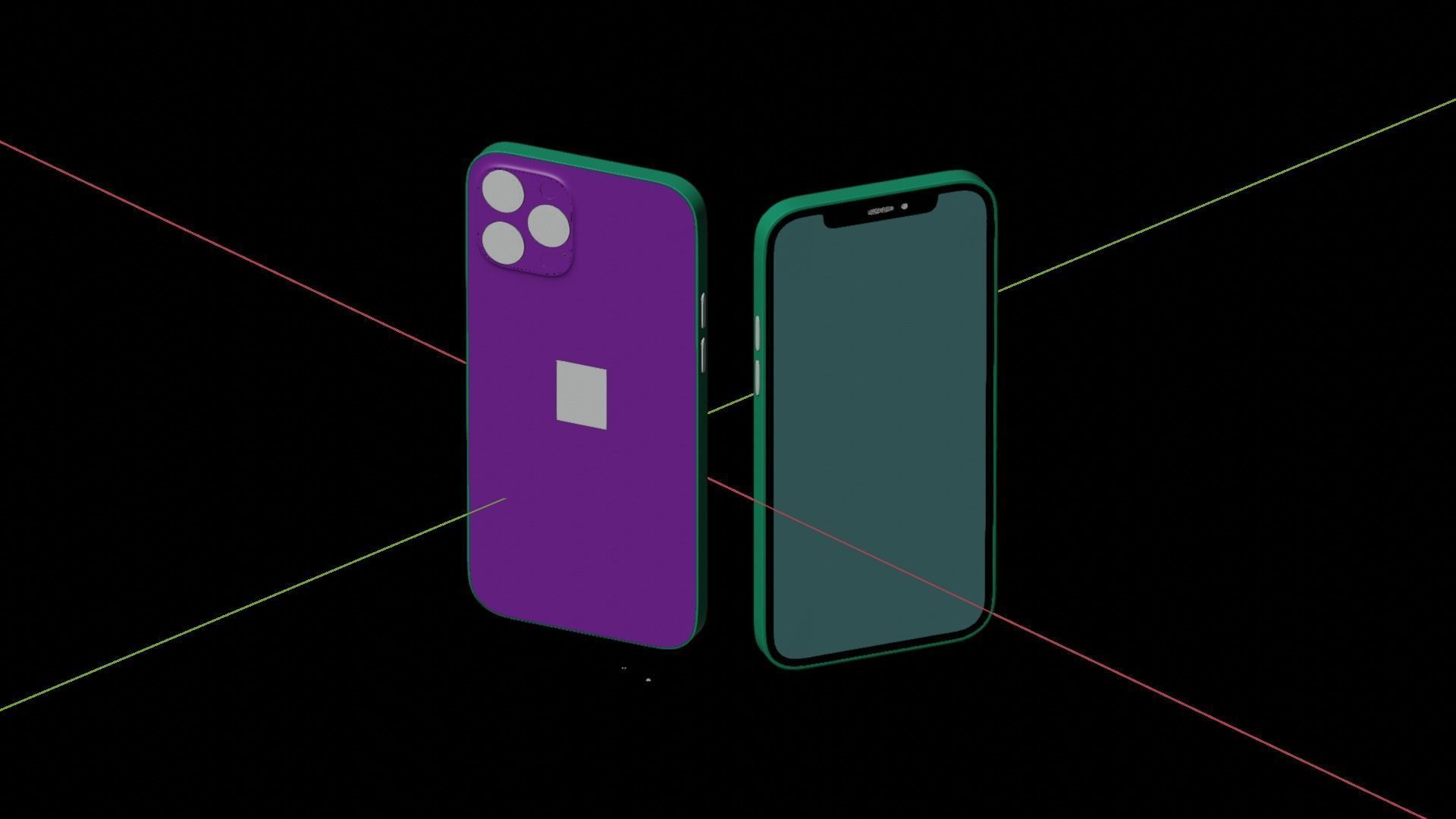 iphone 12 pro max 3d model 3D model | CGTrader