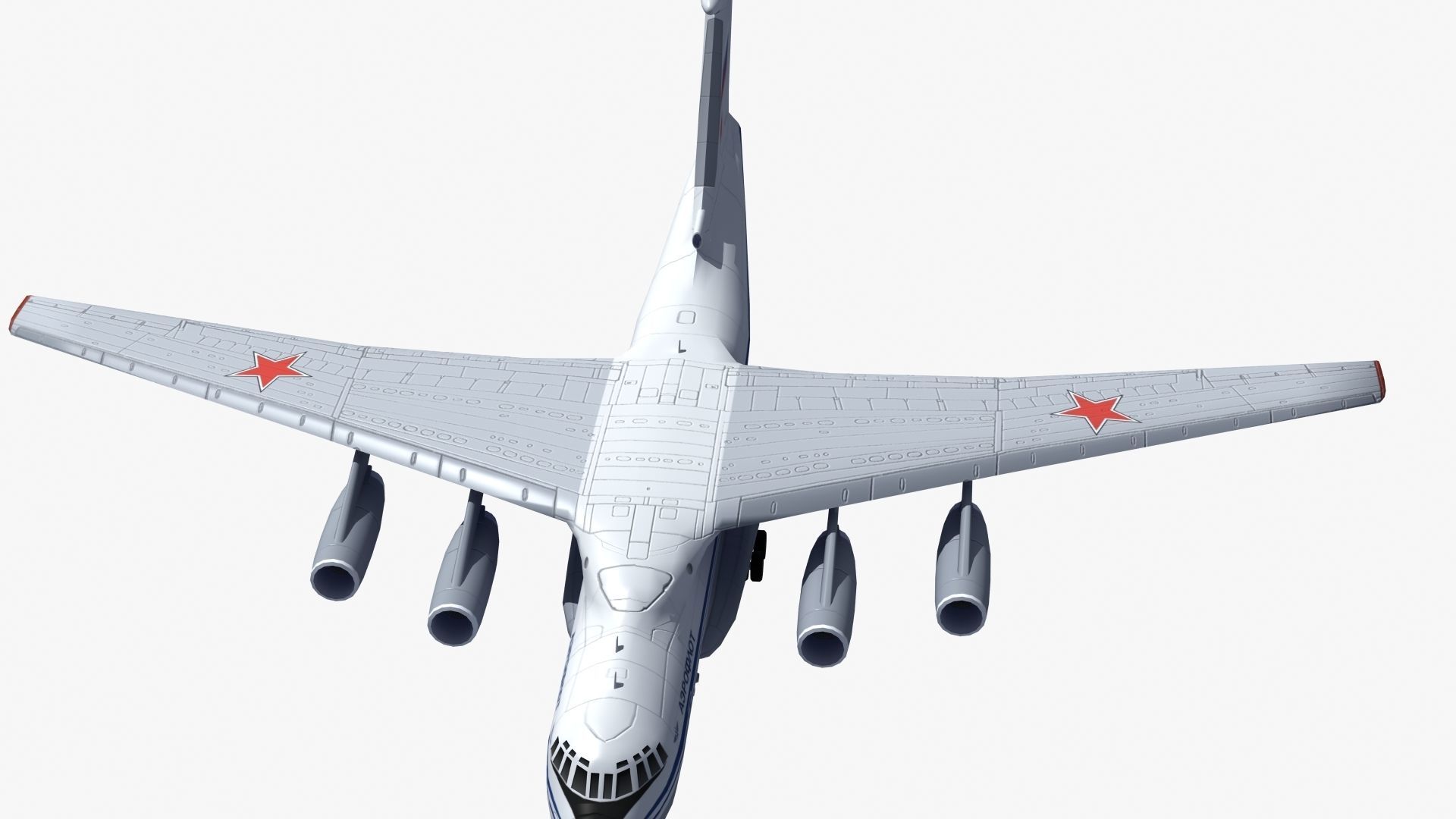 Il-76 Candid Aircraft 3D model | CGTrader