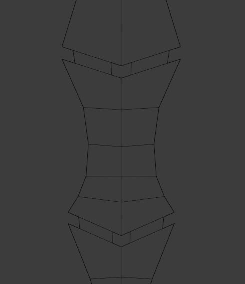 3D model Dagger Segmented VR / AR / low-poly | CGTrader