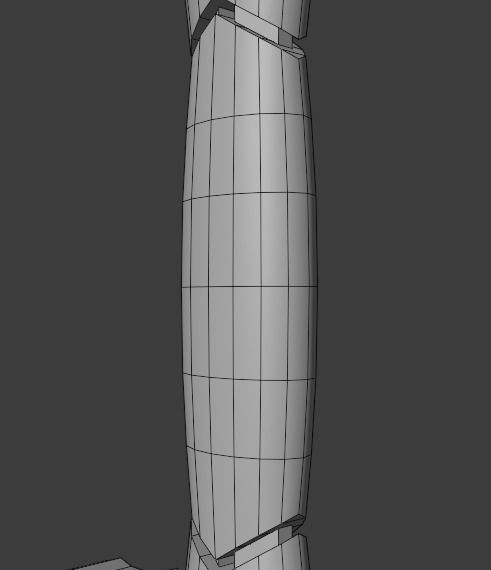 3D model Dagger Segmented VR / AR / low-poly | CGTrader