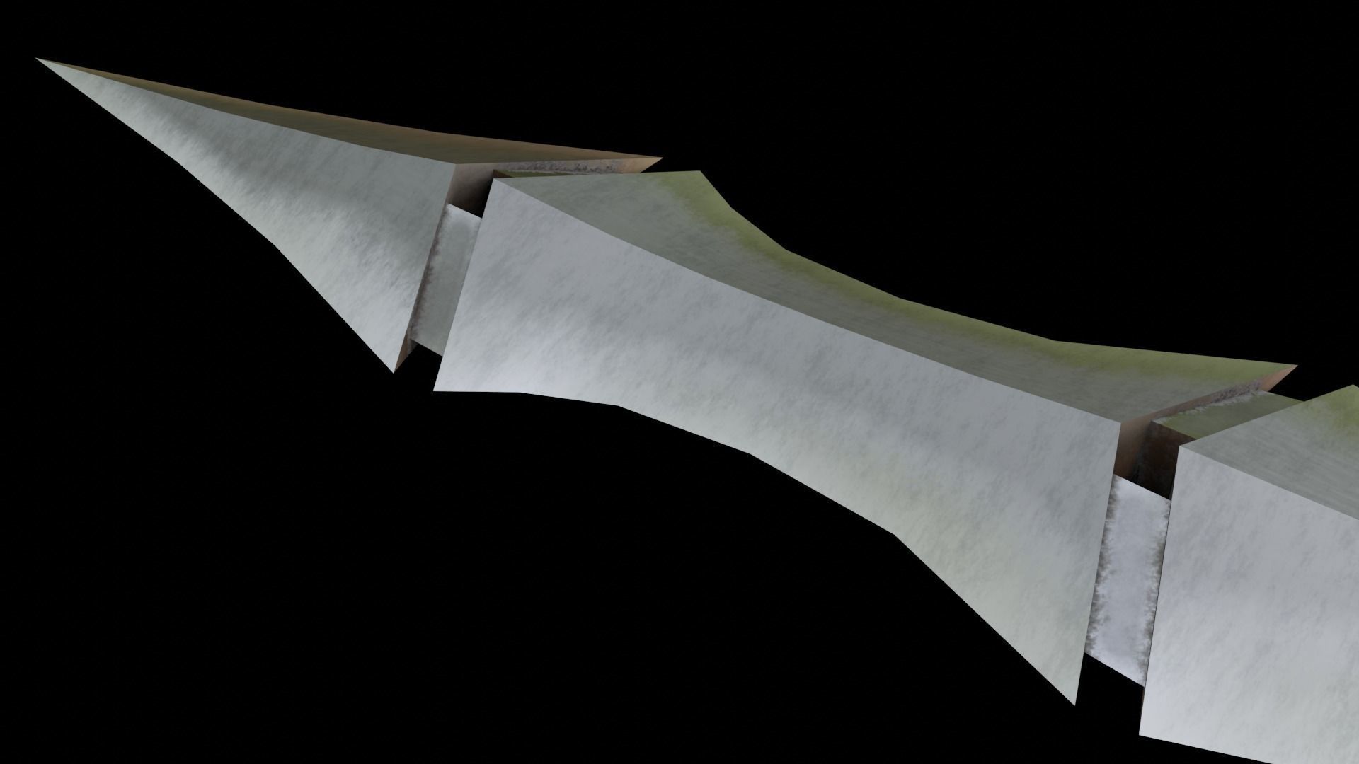 3D model Dagger Segmented VR / AR / low-poly | CGTrader