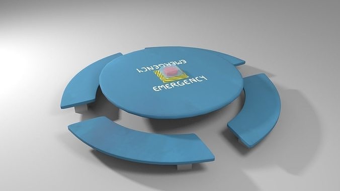 3D model Among Us - Emergency Table VR / AR / low-poly | CGTrader