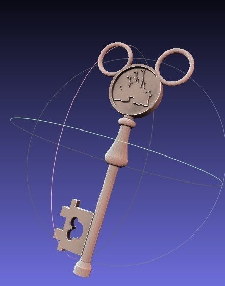 Castle Key 3D model 3D printable | CGTrader