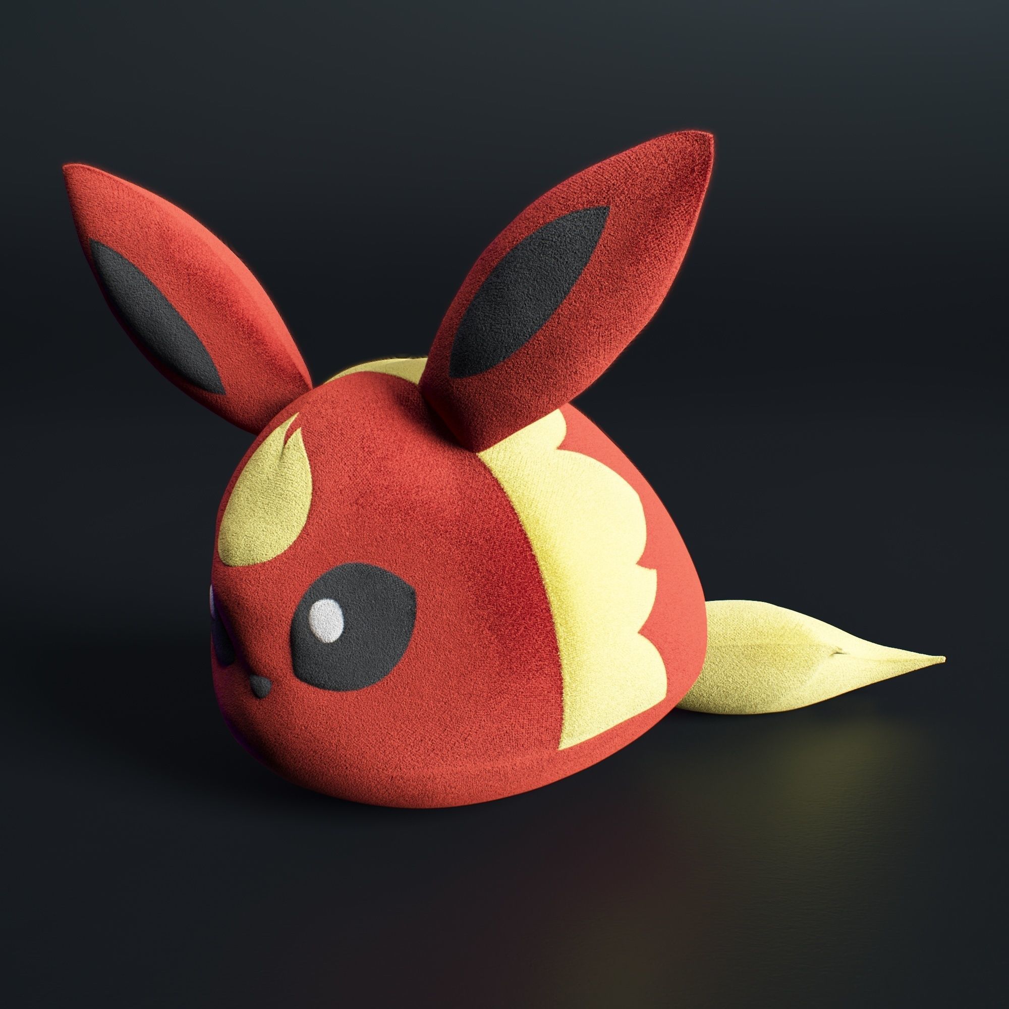 flareon pokemon kids 3D model | CGTrader