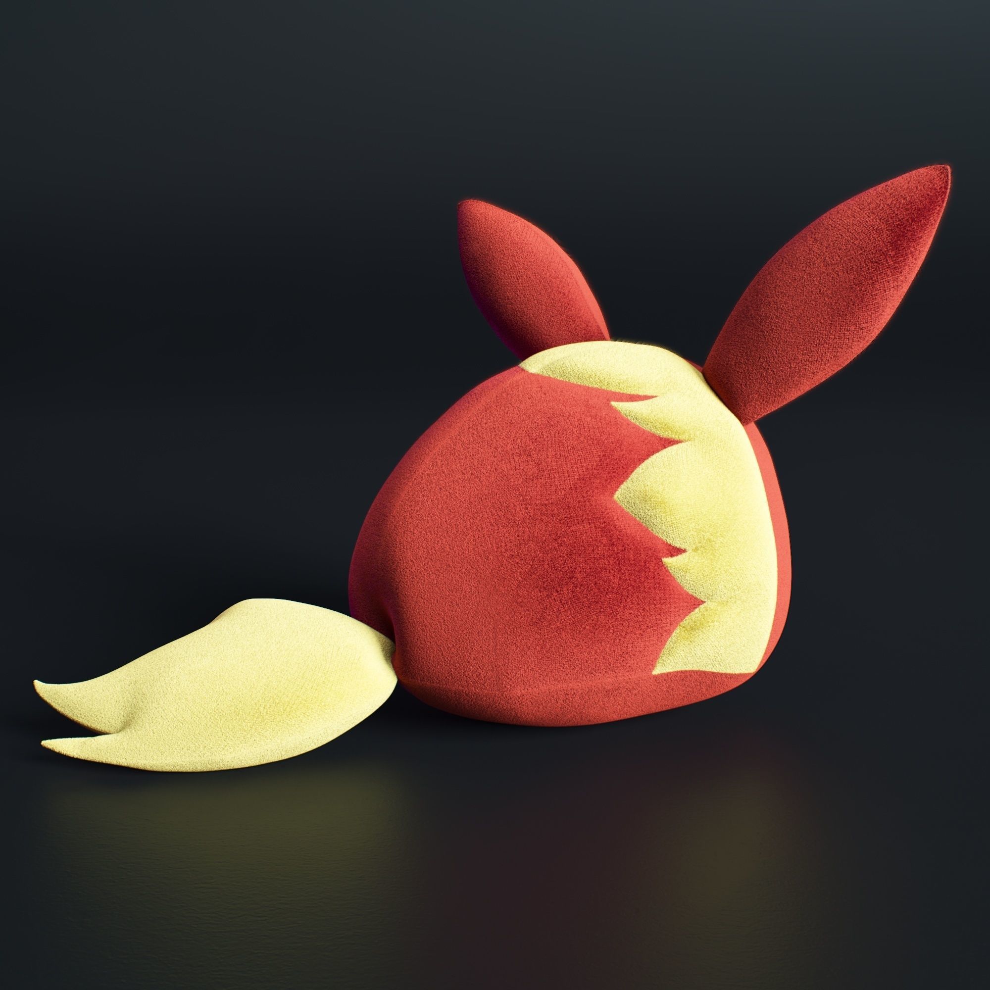 flareon pokemon kids 3D model | CGTrader