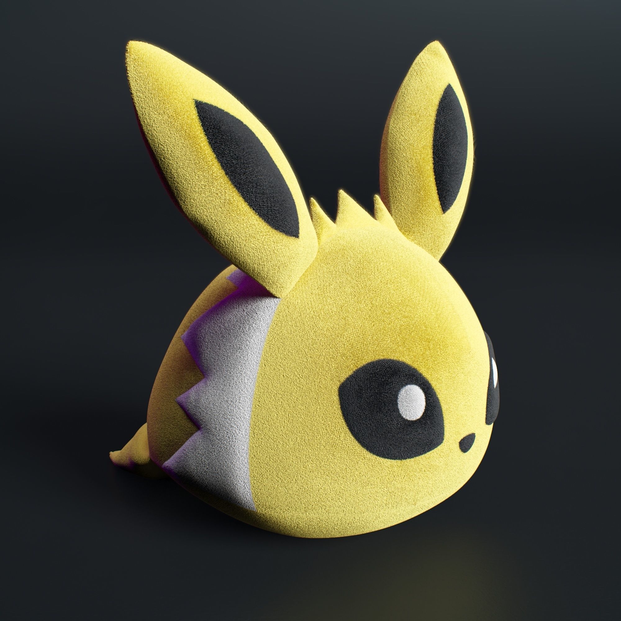 jolteon pokemon kids 3D model | CGTrader