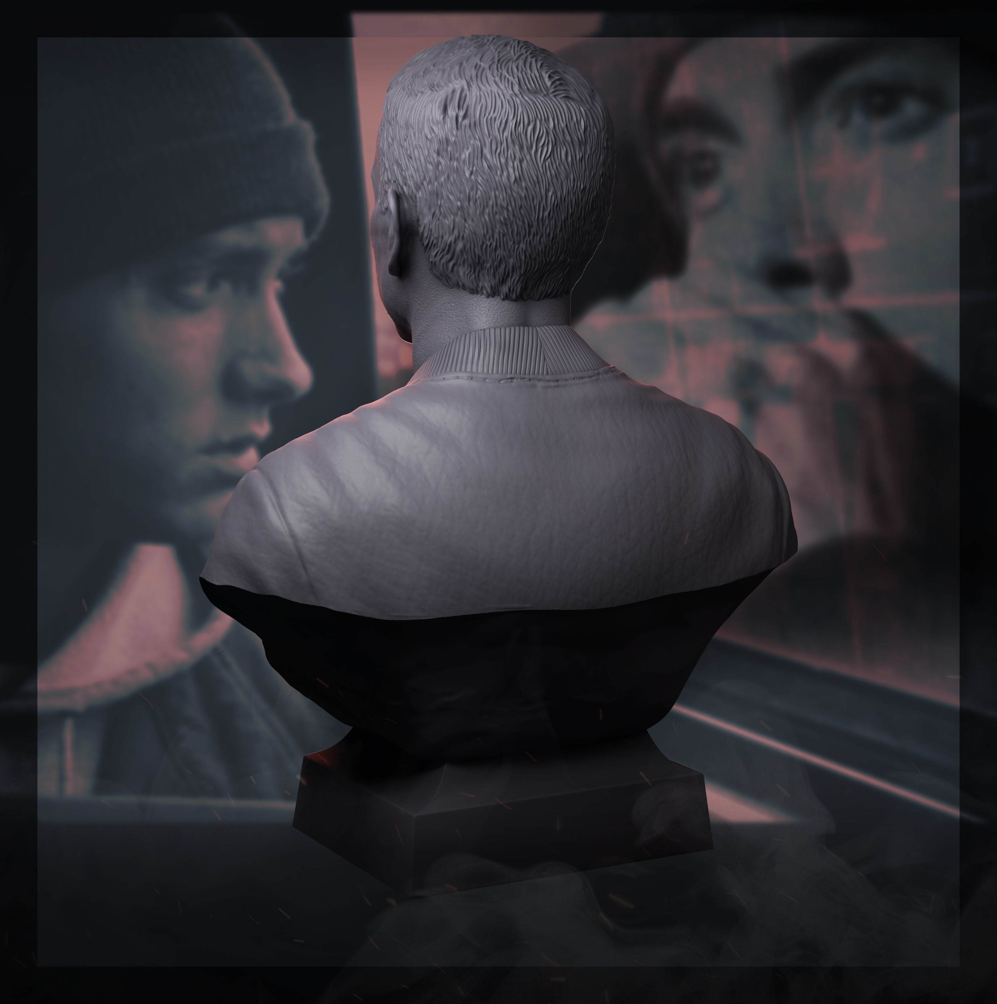 Eminem 3D model 3D printable | CGTrader