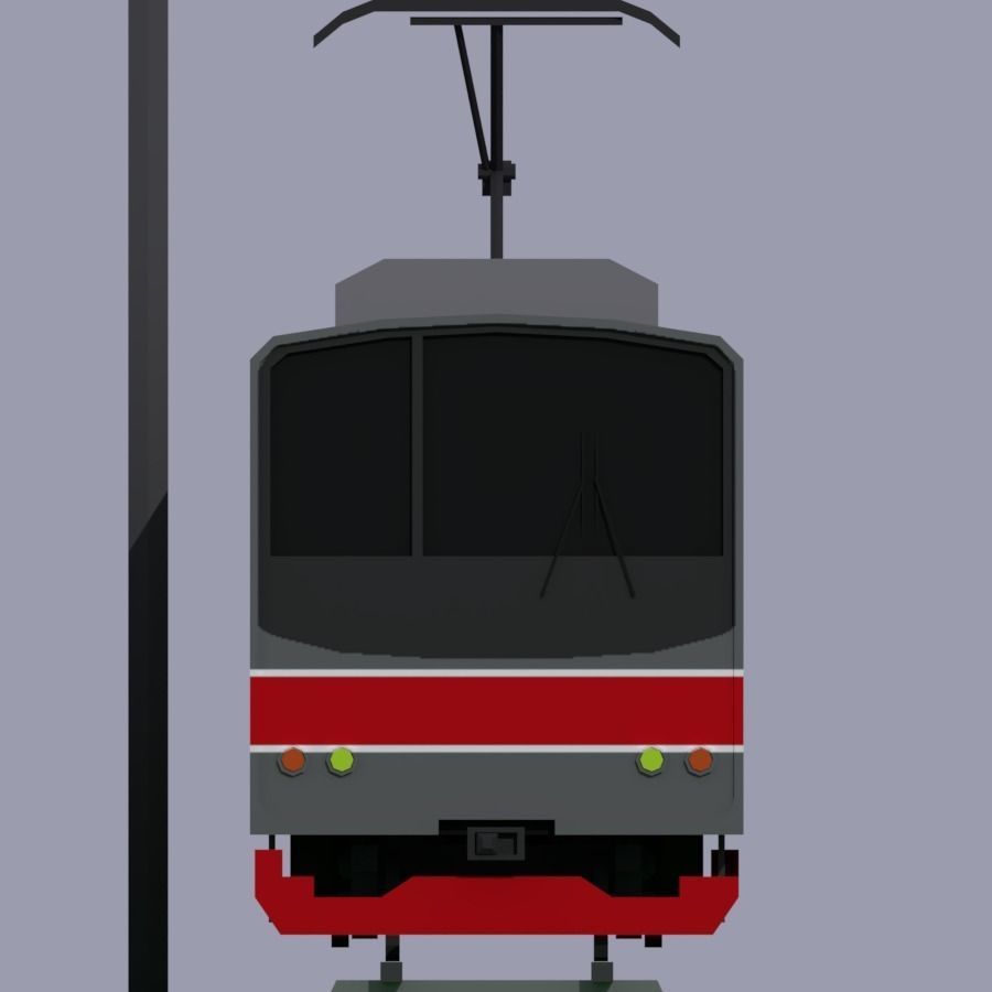 LowPoly Train Pack free VR / AR / low-poly 3D model | CGTrader