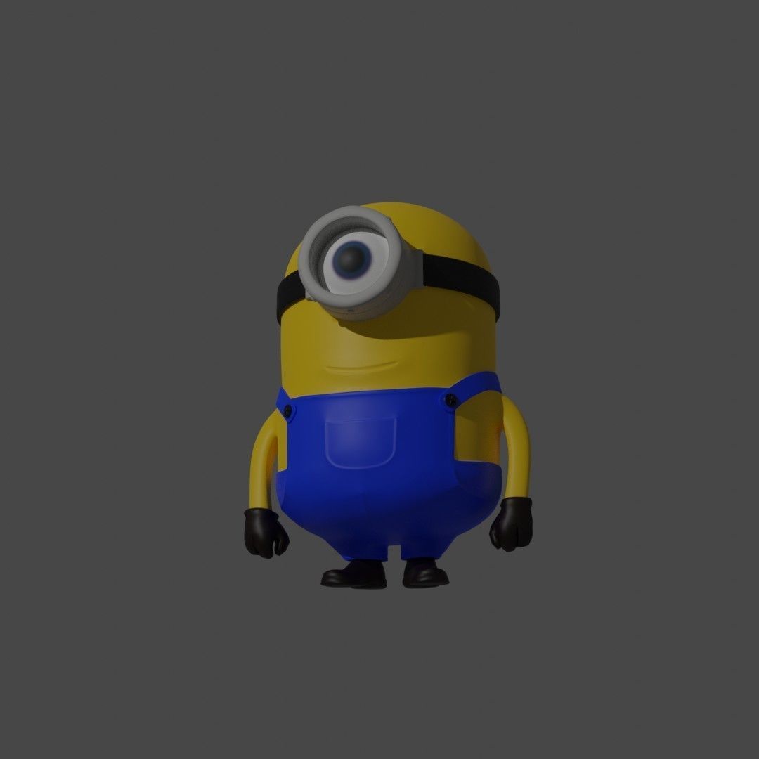 Minion Mel 3d model STL OBJ Blend 3D model | CGTrader