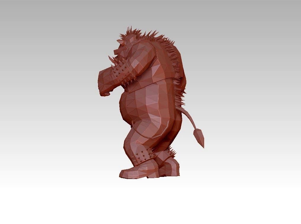 3D model Orge Monster low poly troll VR / AR / low-poly | CGTrader