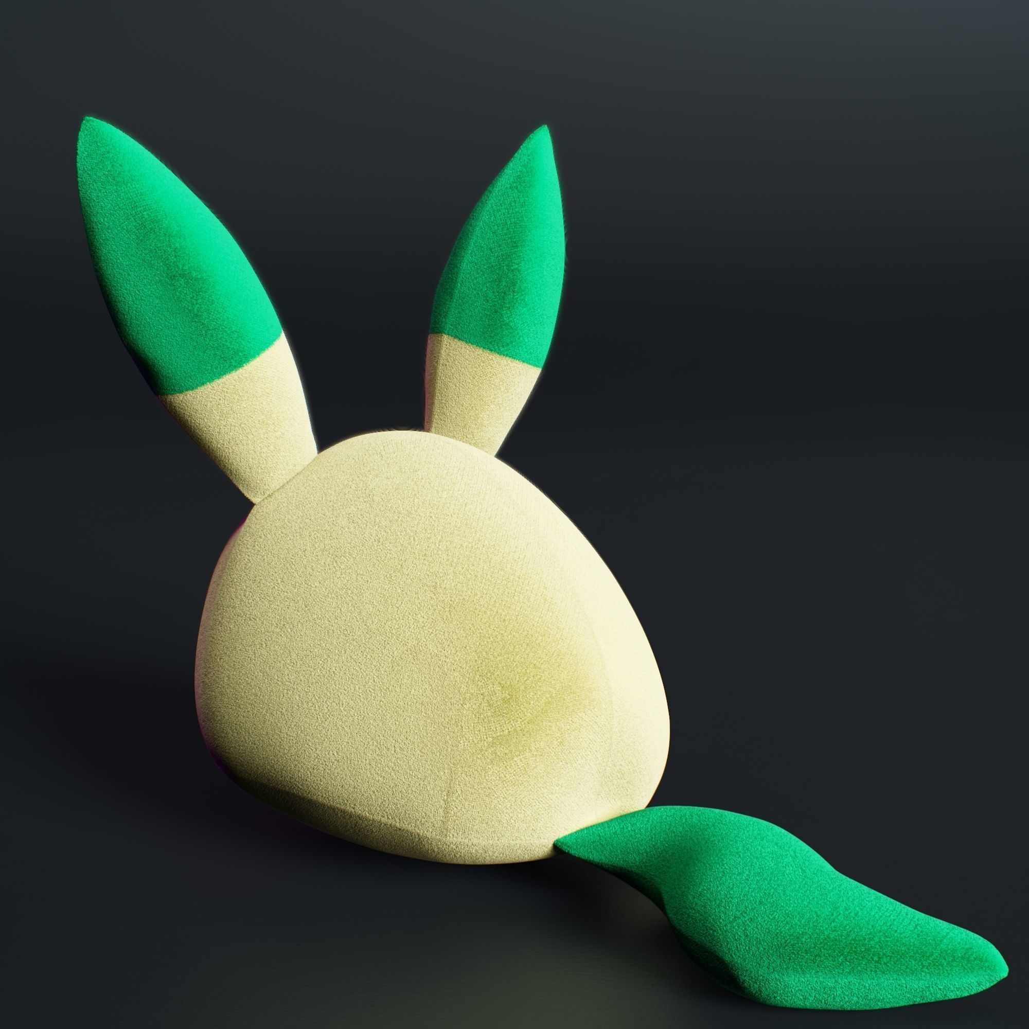 leafeon pokemon kids 3D model | CGTrader
