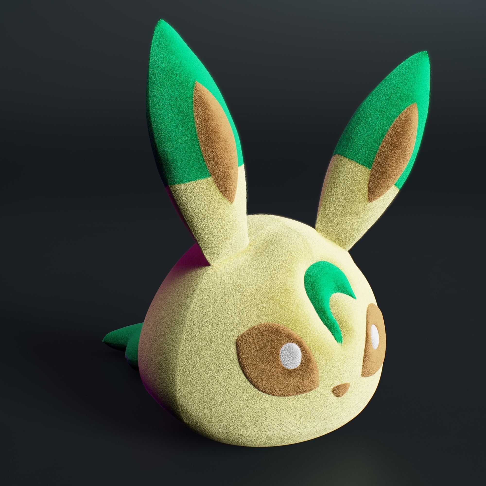 leafeon pokemon kids 3D model | CGTrader