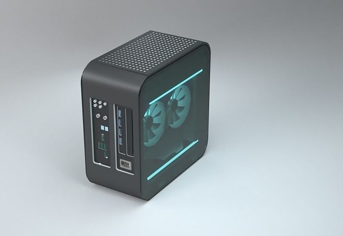 Computer case 3D model | CGTrader