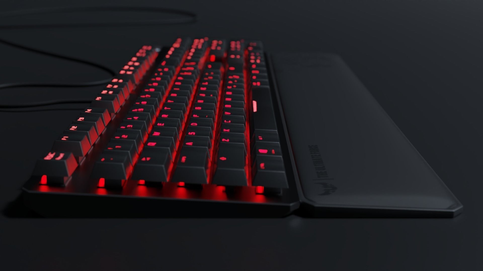 Asus Tuf Gaming Keyboard K7 3D model | CGTrader