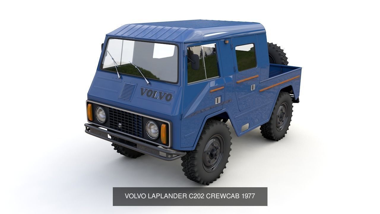 VOLVO LAPLANDER C202 1977 3D Model Collection | CGTrader