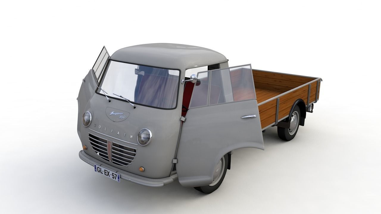 GOLIATH EXPRESS 1100 1957 3D Model Collection | CGTrader