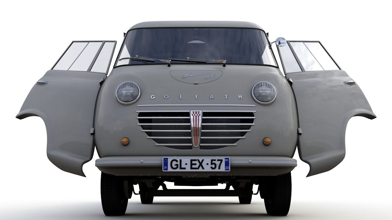 GOLIATH EXPRESS 1100 1957 3D Model Collection | CGTrader