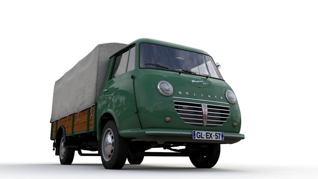 GOLIATH EXPRESS 1100 1957 3D Model Collection | CGTrader