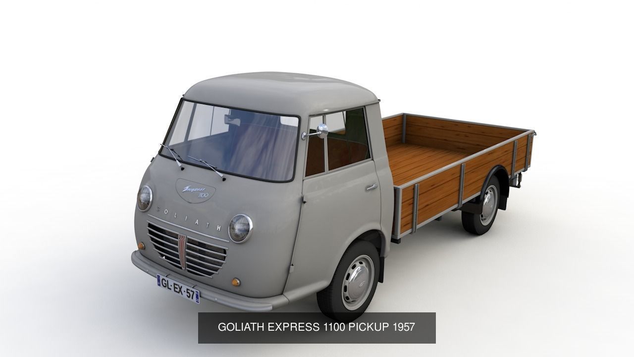 GOLIATH EXPRESS 1100 1957 3D Model Collection | CGTrader