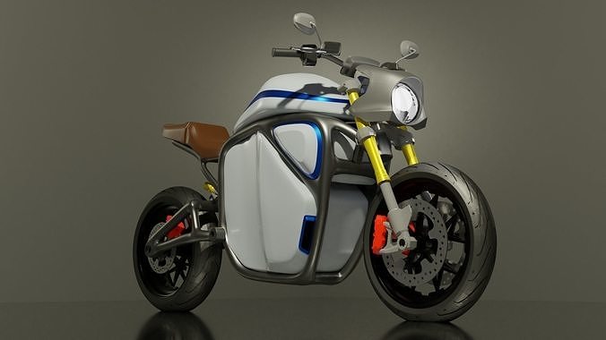 Motorcycle Prototype Design 1 free 3D model | CGTrader
