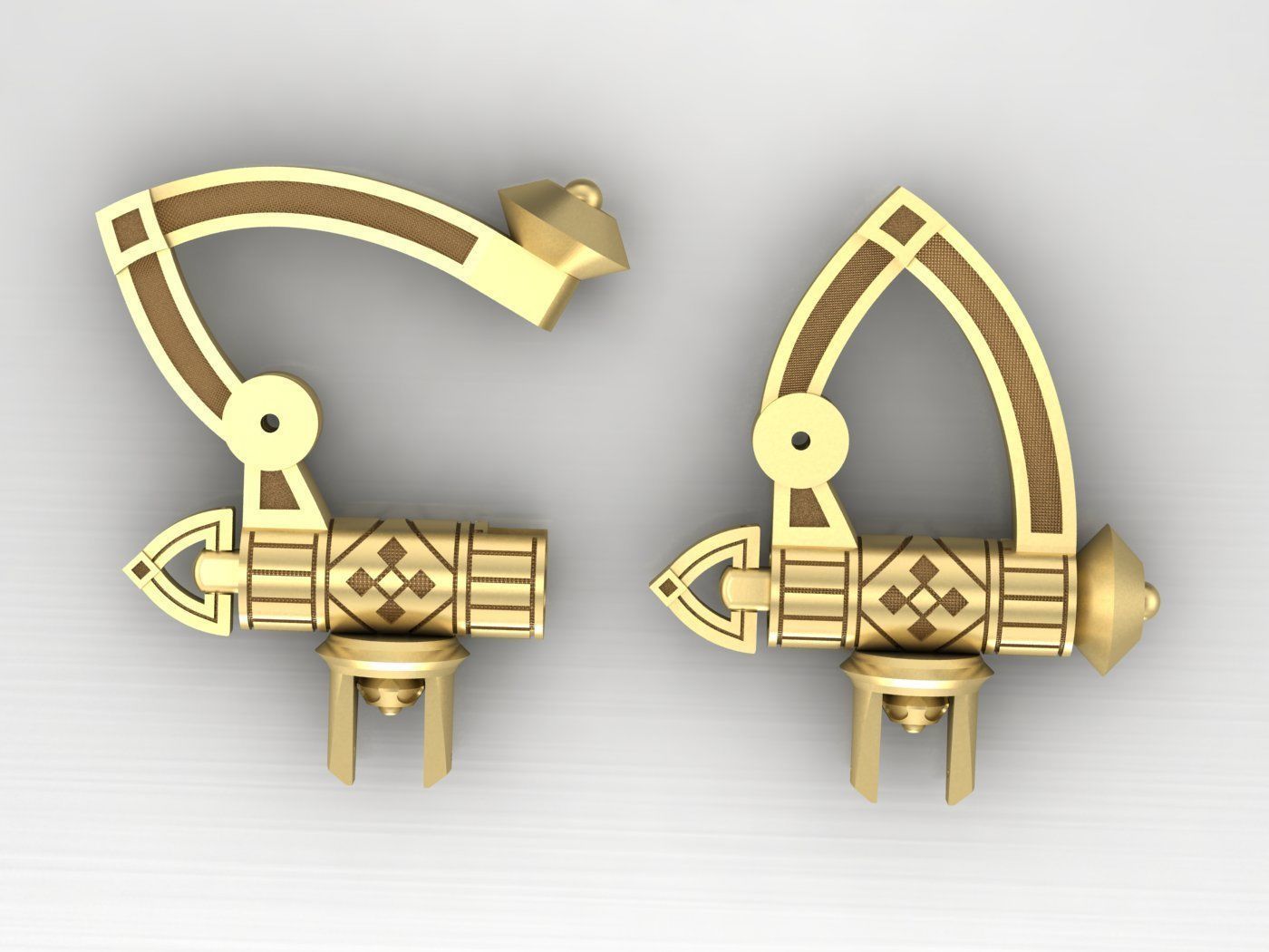 Jewelry Locks 3D model 3D printable | CGTrader