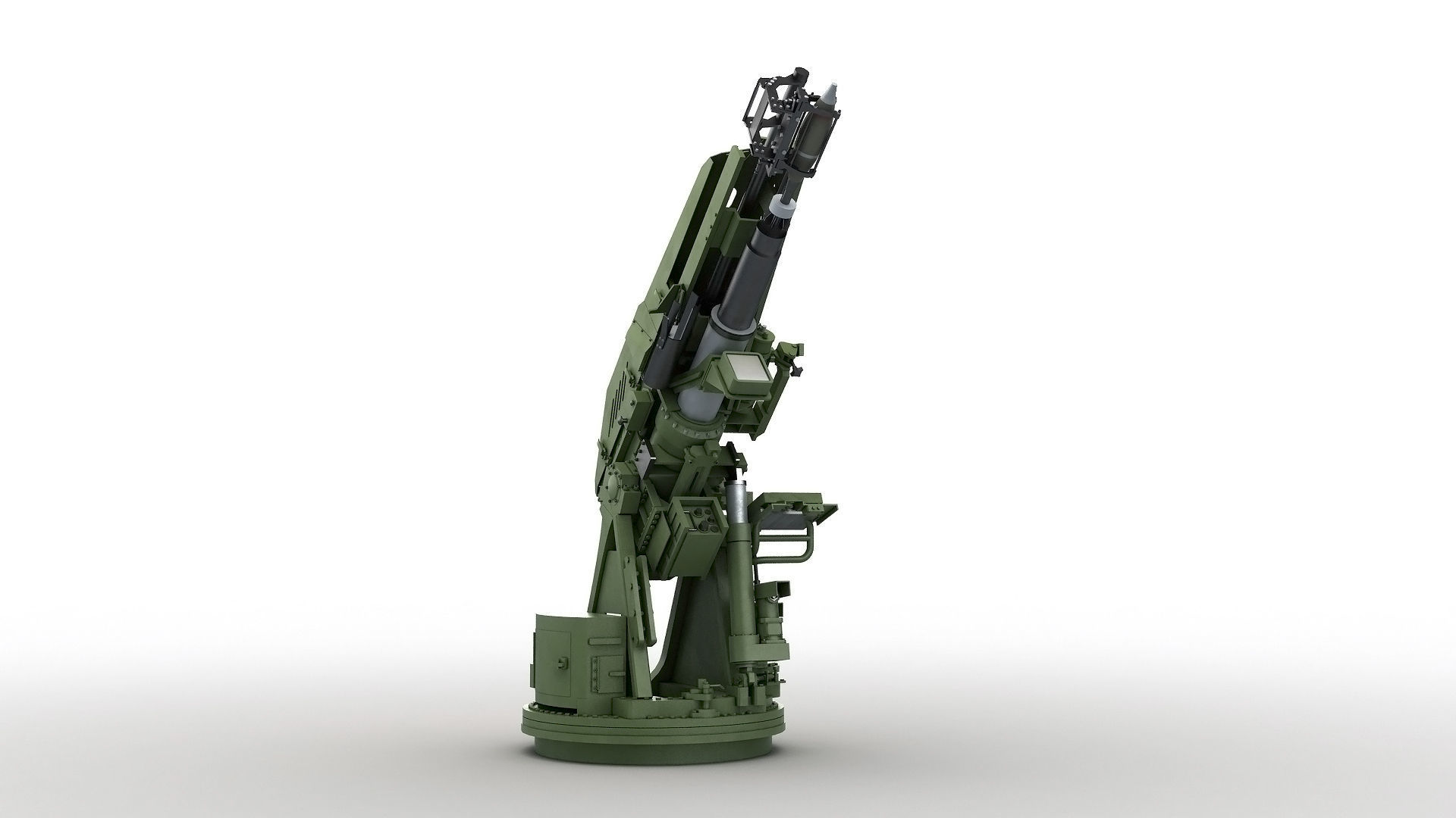 3D model Modern Mortar System VR / AR / low-poly | CGTrader
