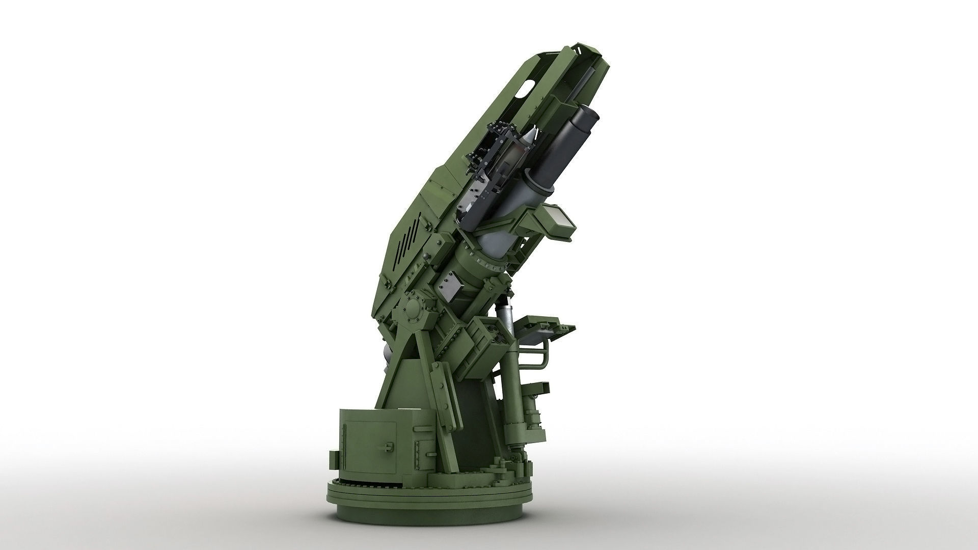 3D model Modern Mortar System VR / AR / low-poly | CGTrader