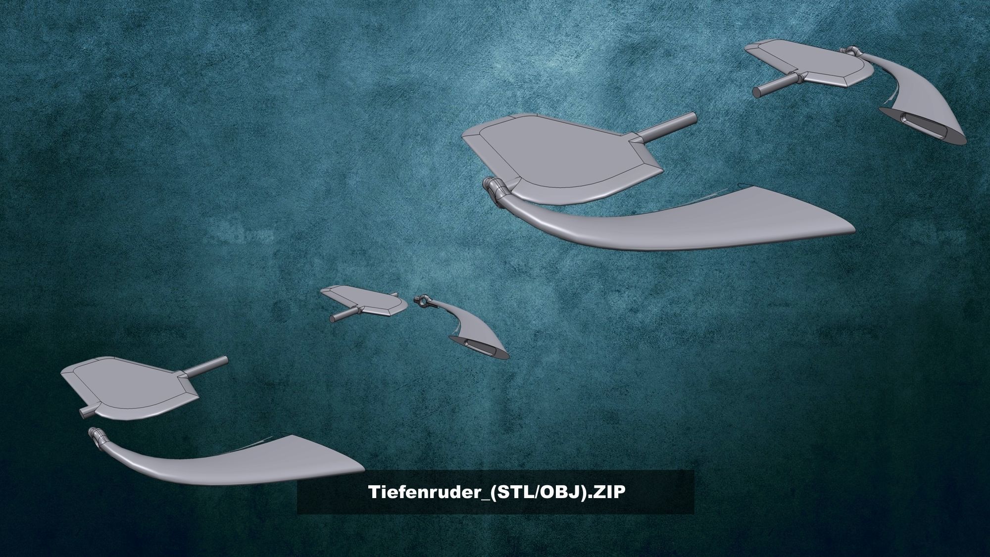 U-Boot TYP VII D 3D model 3D printable | CGTrader