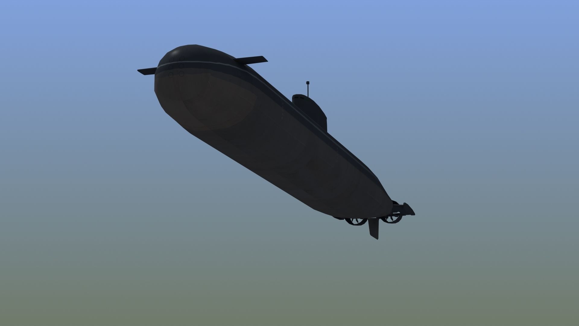 3D model Typhoon Submarine VR / AR / low-poly | CGTrader