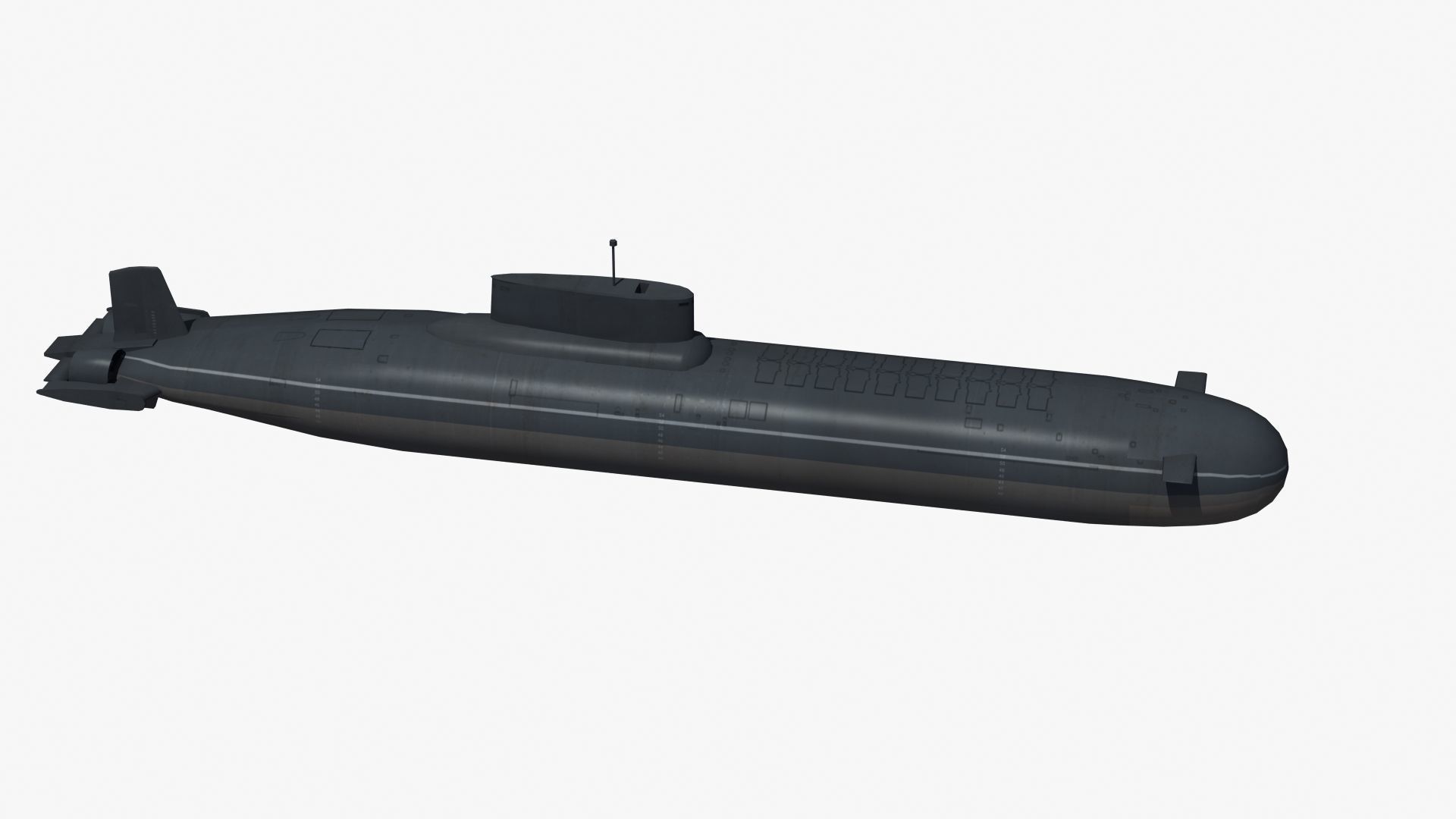 3D model Typhoon Submarine VR / AR / low-poly | CGTrader