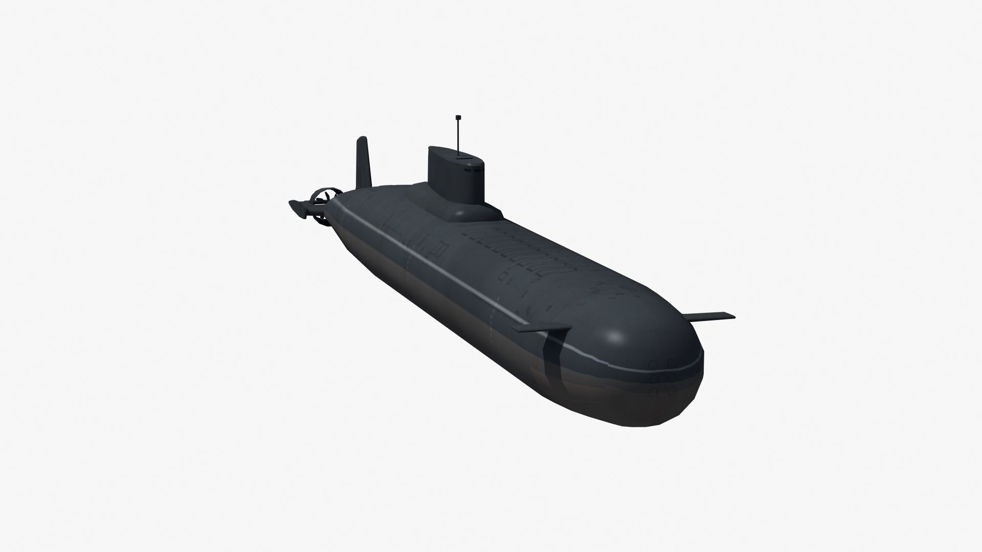 3D model Typhoon Submarine VR / AR / low-poly | CGTrader