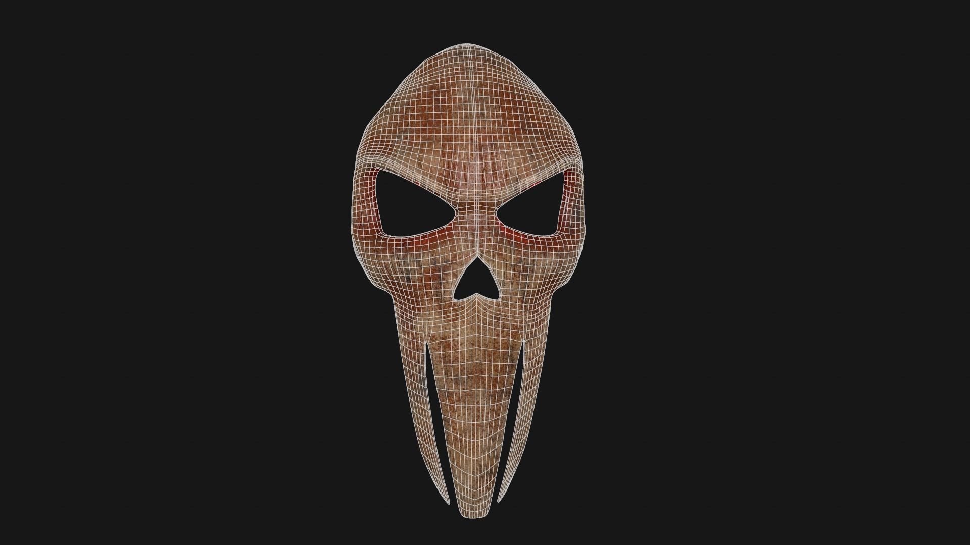 3D model Skull Mask VR / AR / low-poly | CGTrader