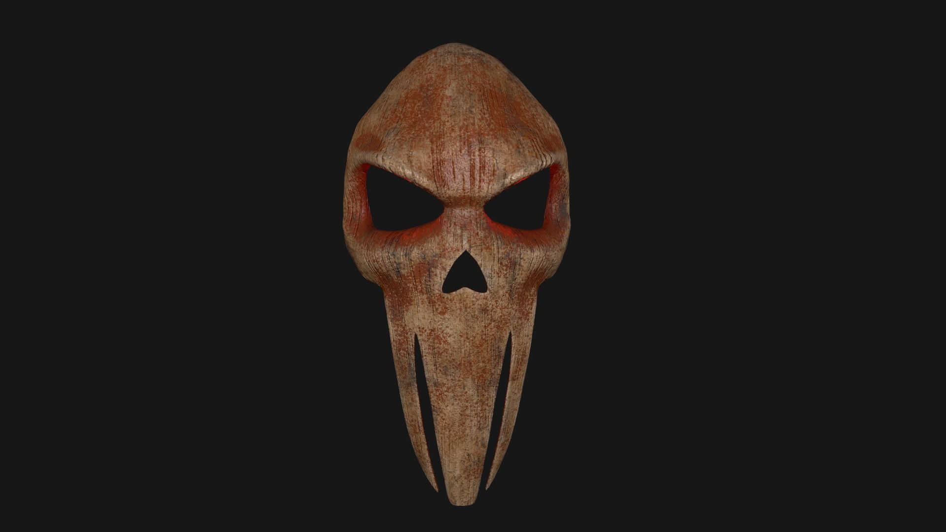 3D model Skull Mask VR / AR / low-poly | CGTrader