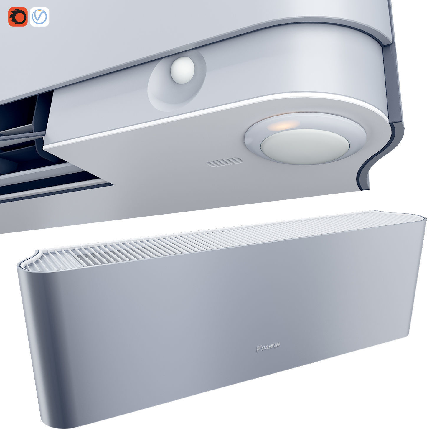 Daikin FTXG-J 3D model | CGTrader