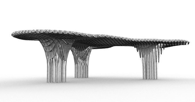 Canopy Parametric Design 3D model | CGTrader