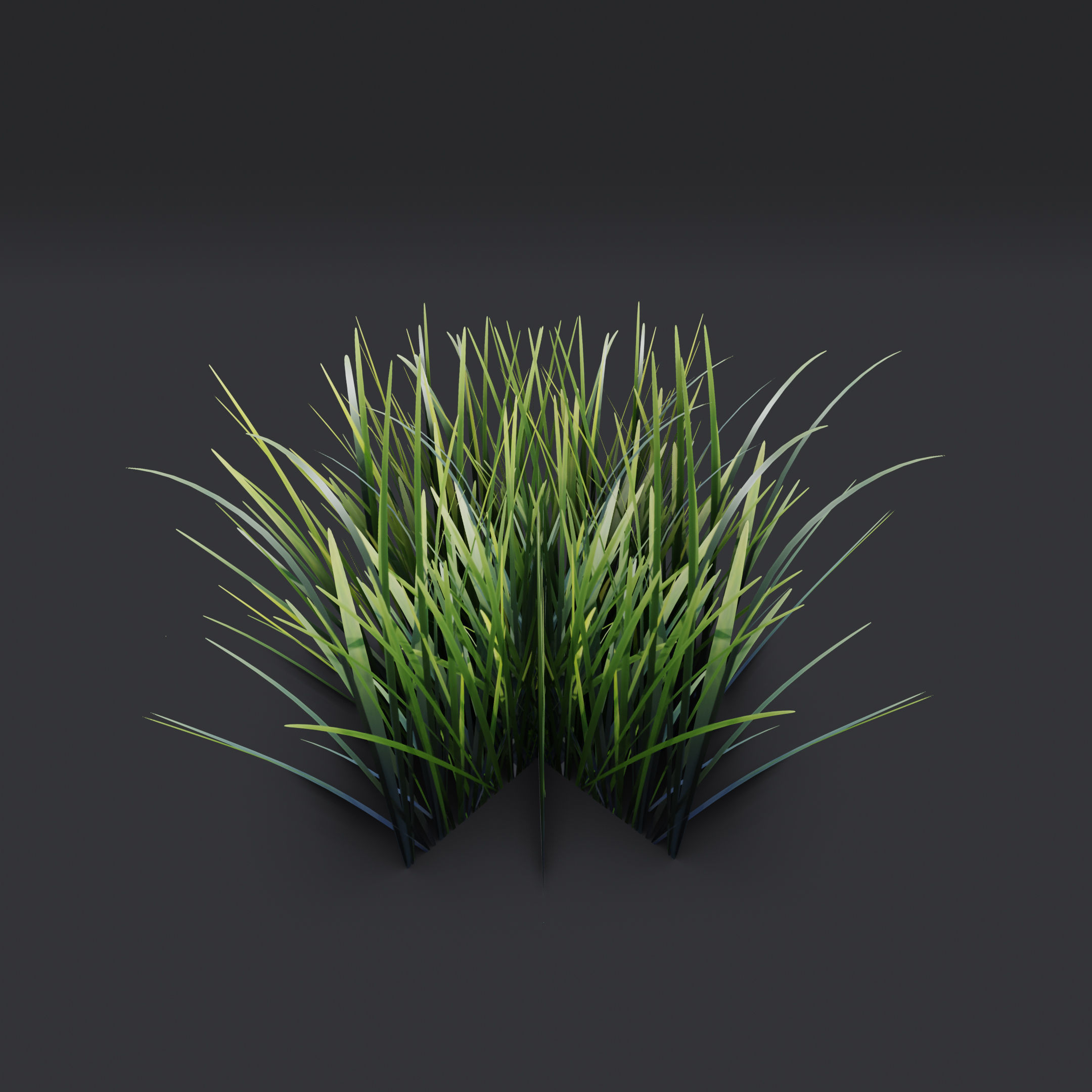 3D model Lowpoly Simple Grass VR / AR / low-poly | CGTrader