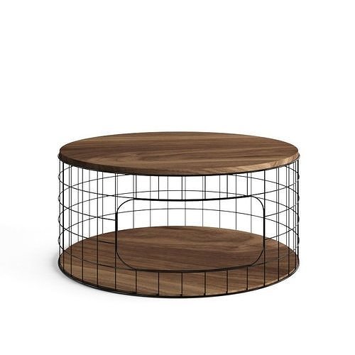 Wireframe Coffee Table 3D model | CGTrader