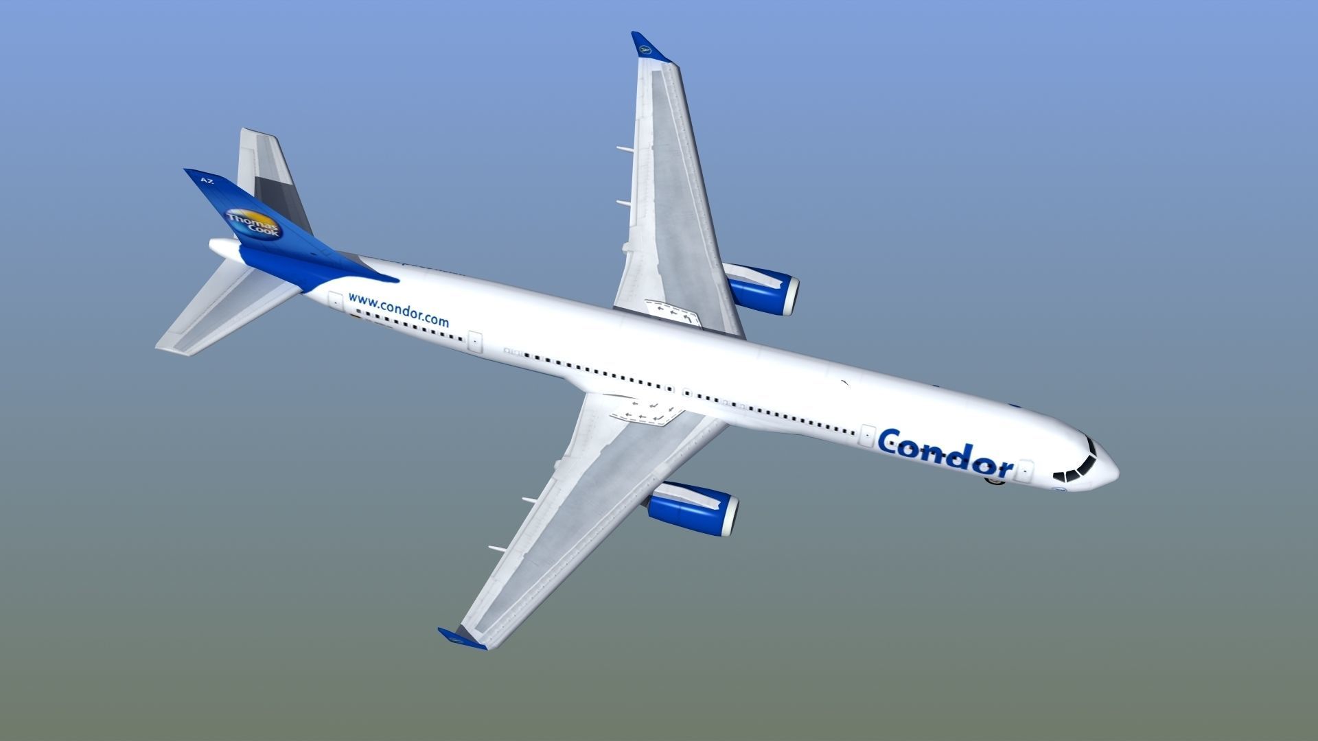 B757 300 Airliner 3D model | CGTrader