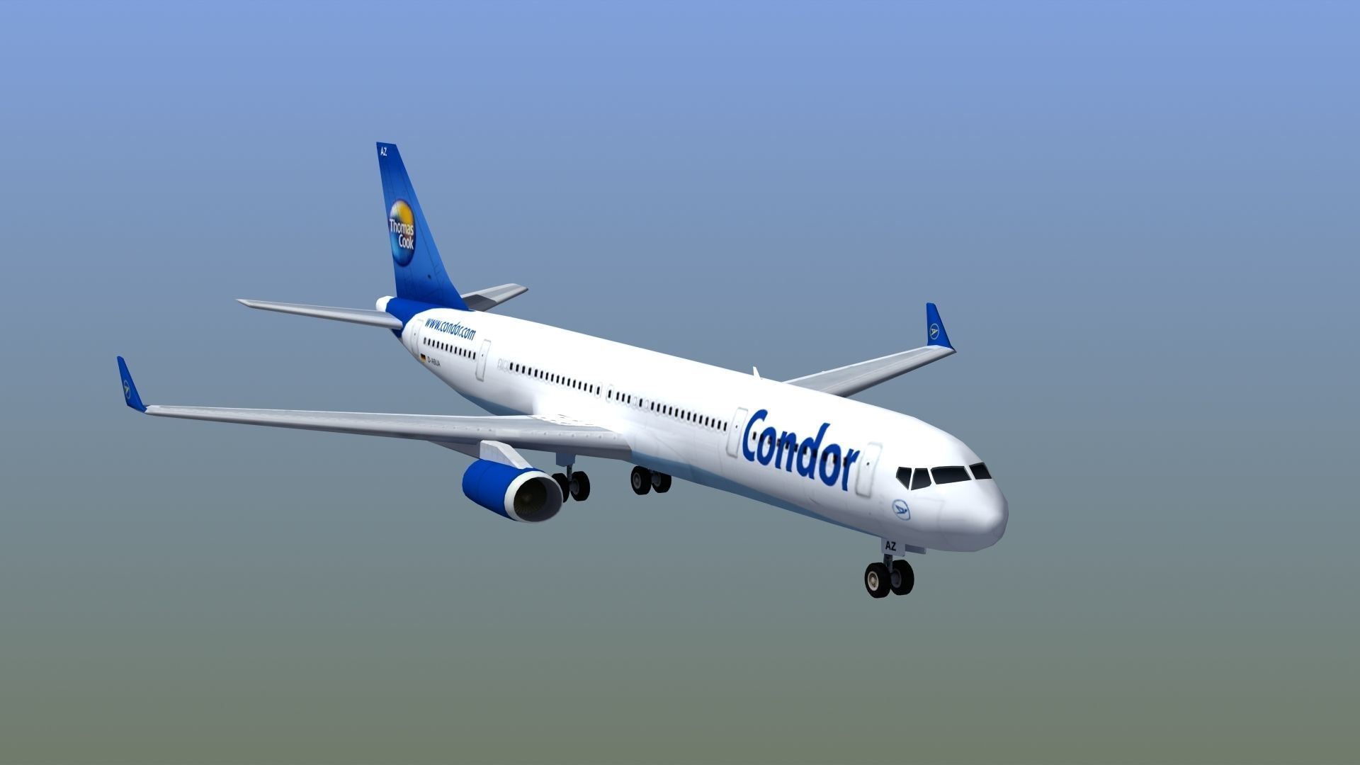 B757 300 Airliner 3D model | CGTrader