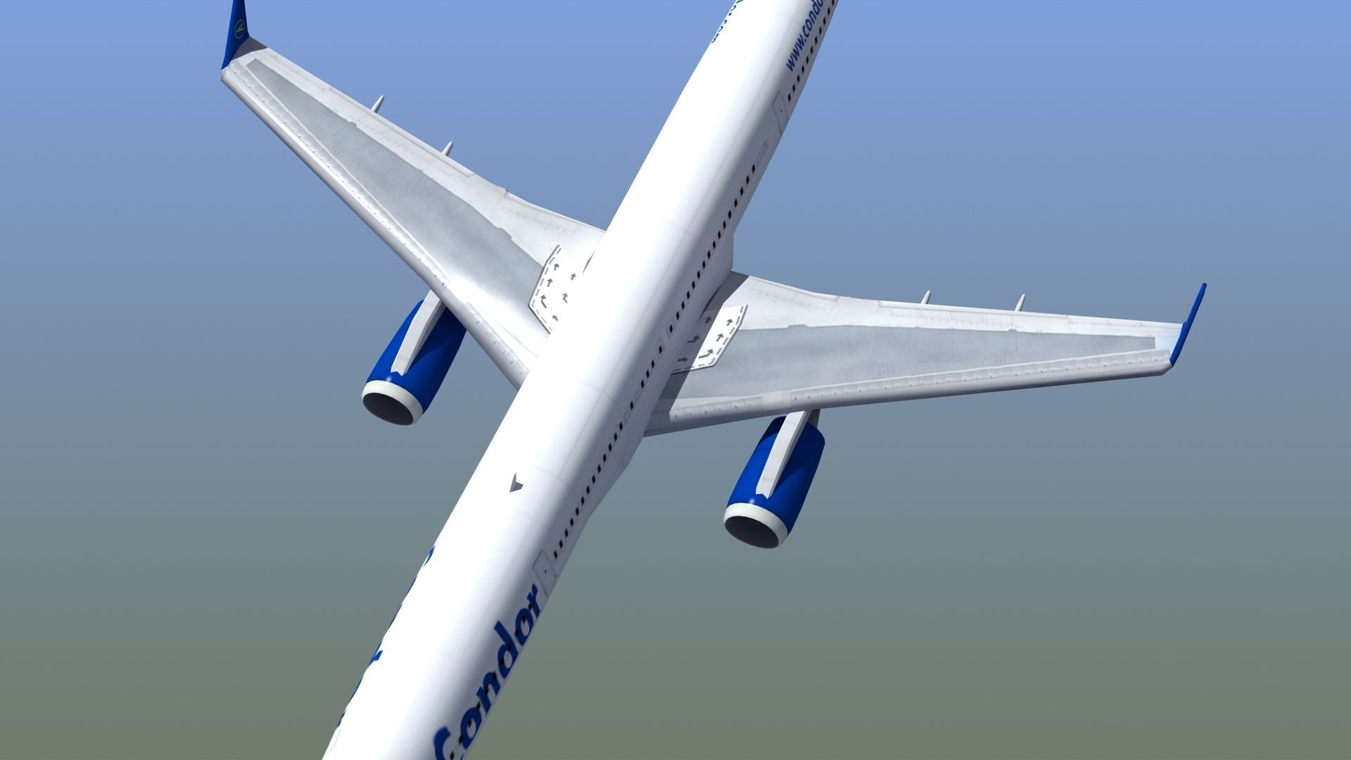 B757 300 Airliner 3D model | CGTrader