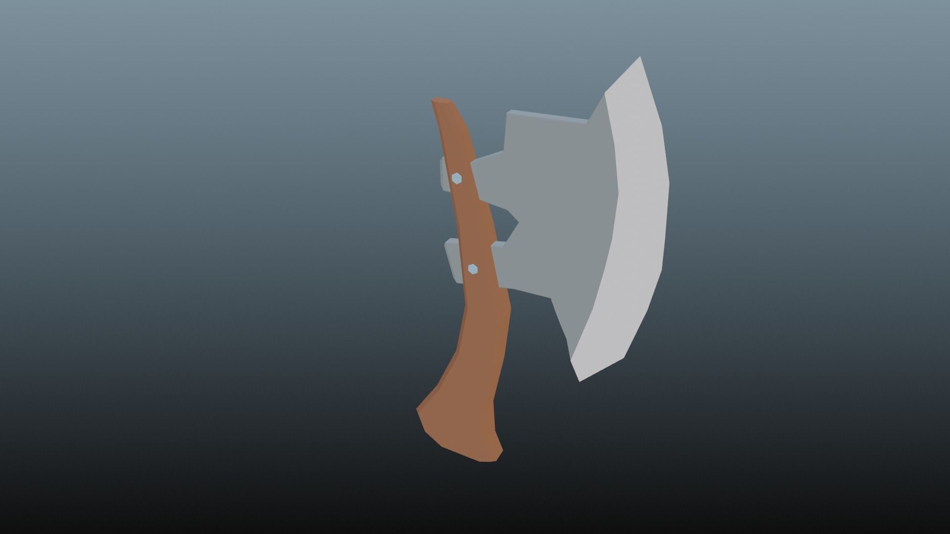 3D model Low poly axe 1 VR / AR / low-poly | CGTrader