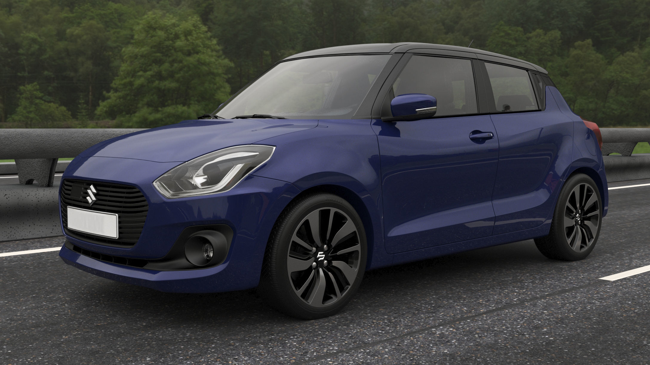 maruti suzuki swift facelift 3D model | CGTrader