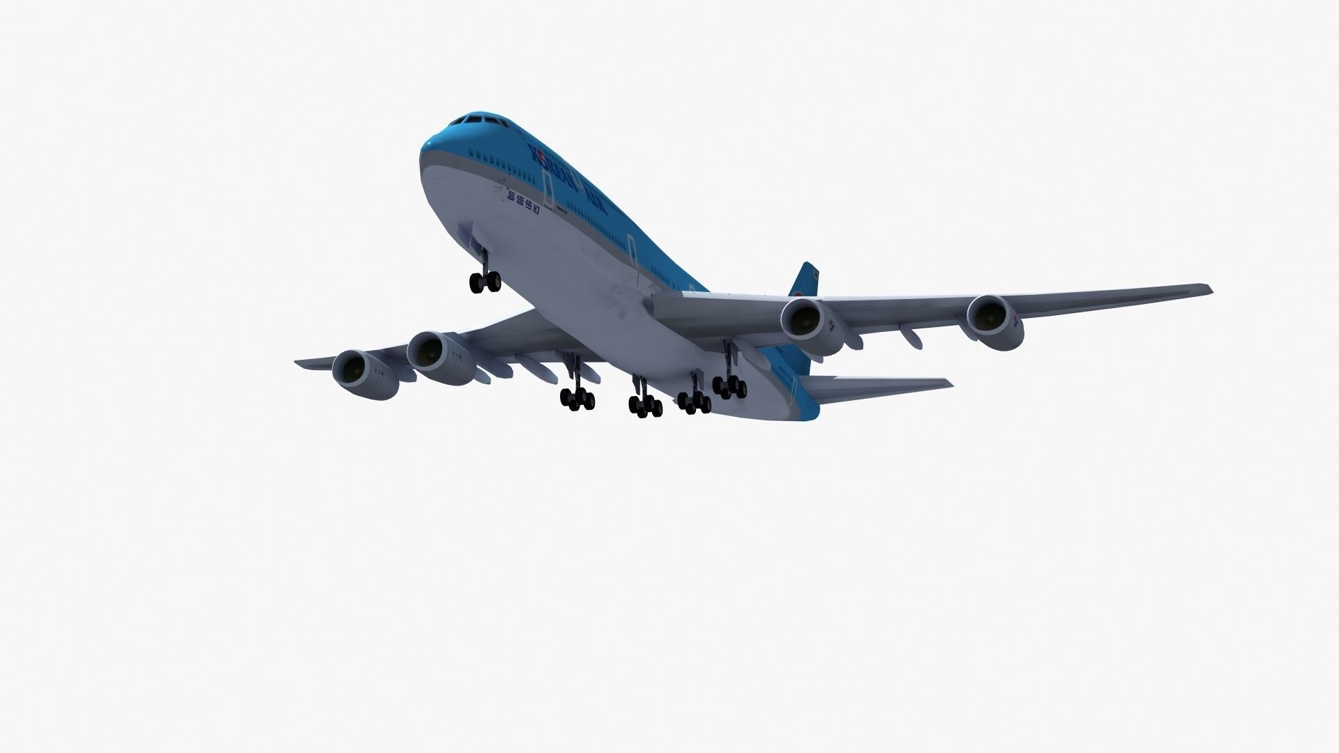 B747 Airliner 3D model | CGTrader
