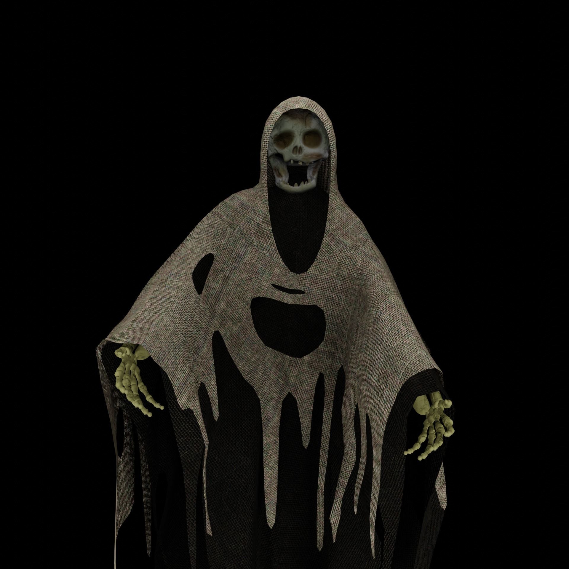 Halloween ghost 3D model | CGTrader