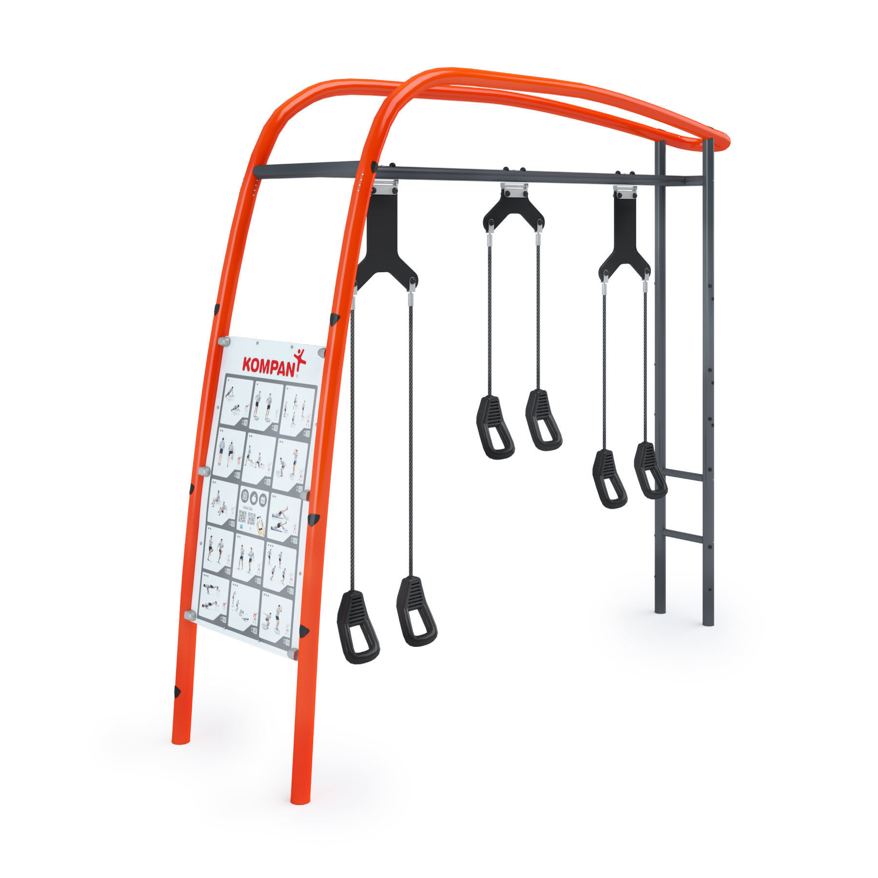 Suspension Trainer Kompan 3D model | CGTrader
