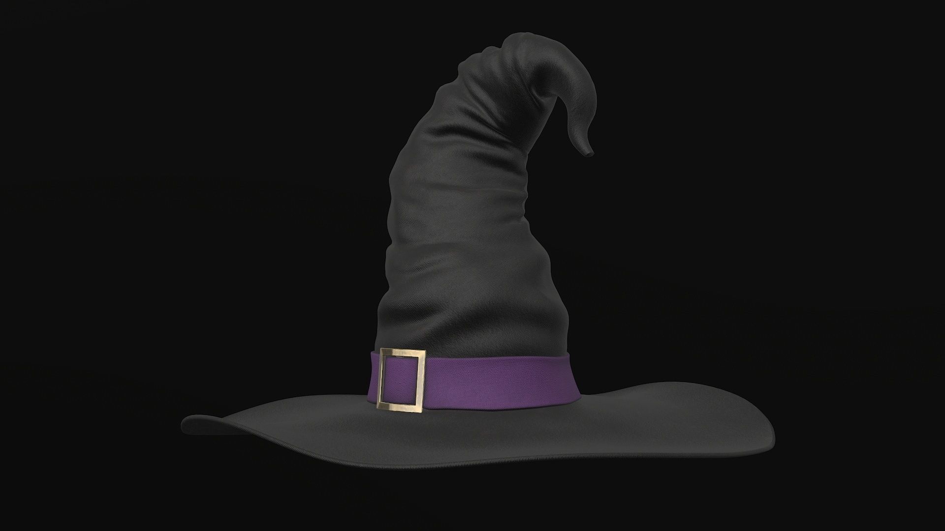 Witch hat 3D model | CGTrader