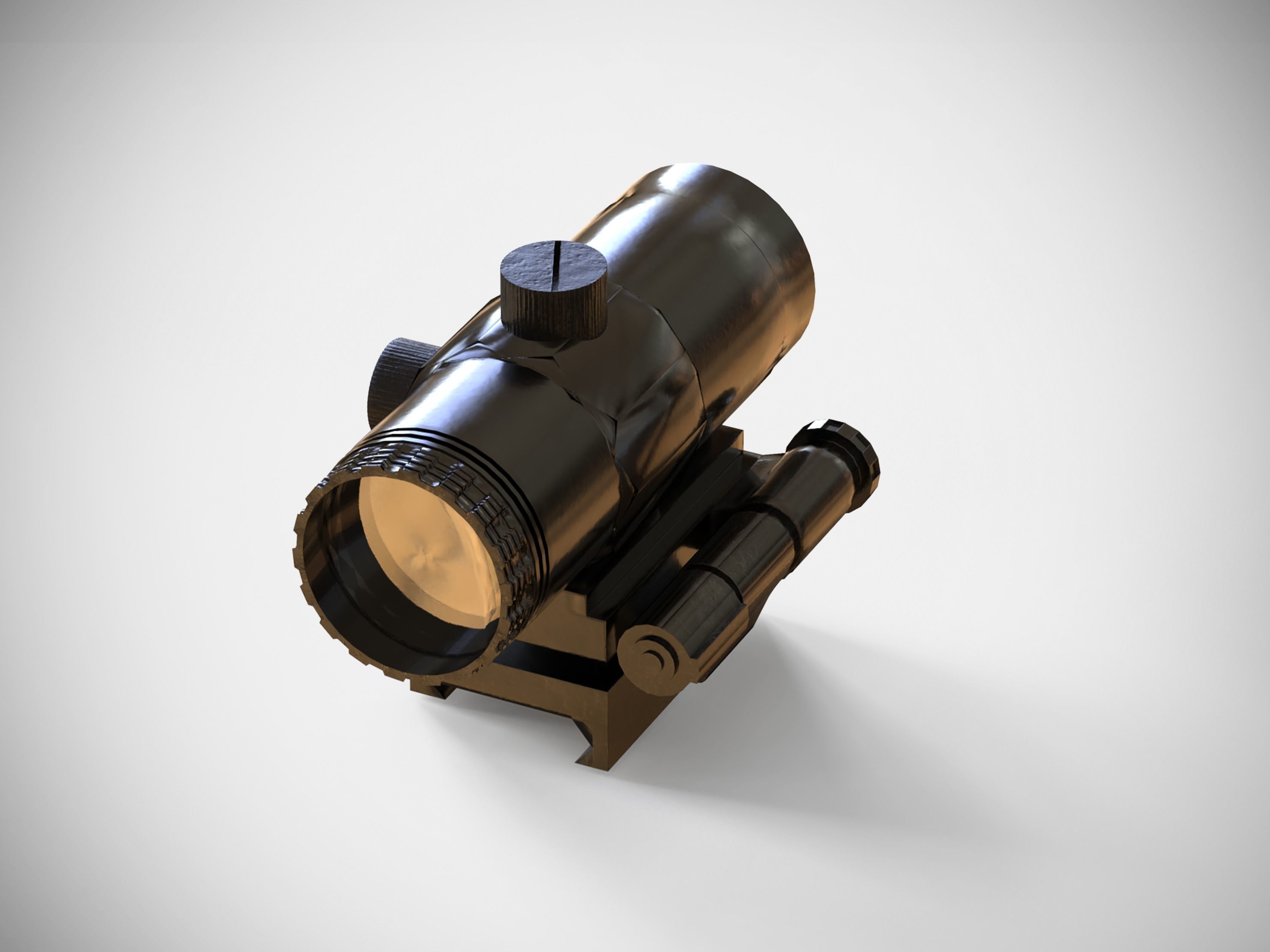 3D model Sight Attachments Pack - Optical - Scope - Reflex ...